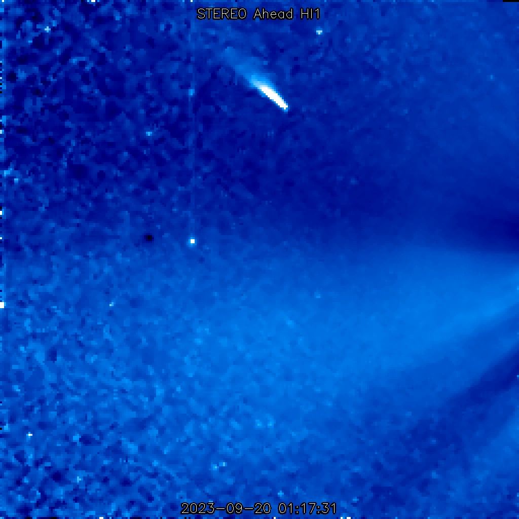 Comet Nishimura photobombs NASA sun spacecraft (photos) | Space