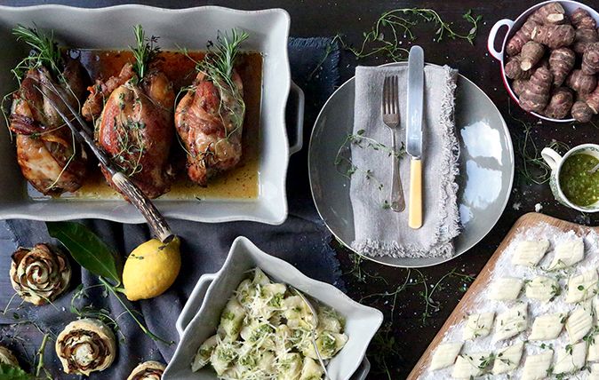 Braised partridge with cabbage, garlic and bacon | Country Life