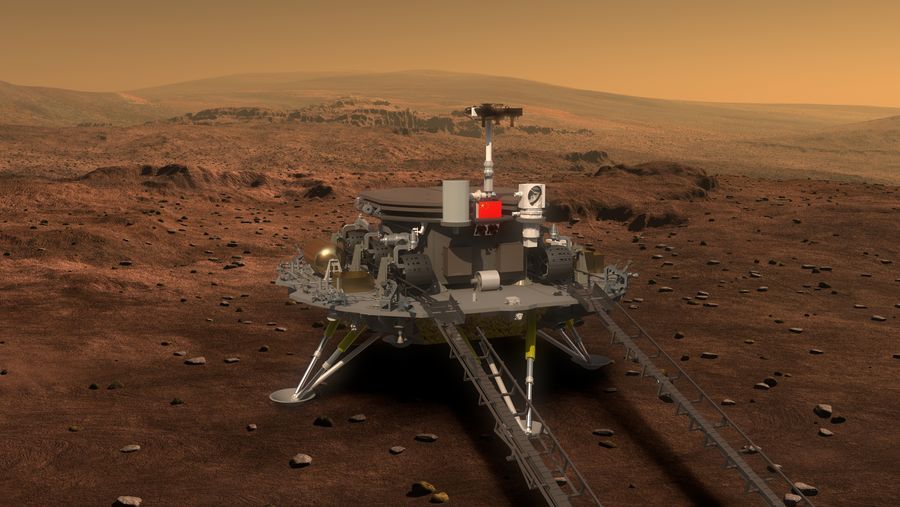 China's 1st Mars rover 'Zhurong' lands on the Red Planet | Space