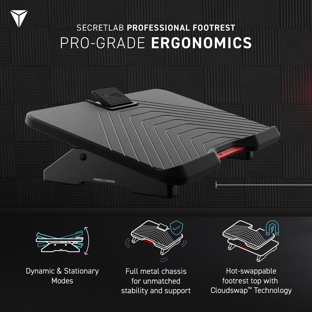 Secretlab's professional footrest takes better care of my posture than ...