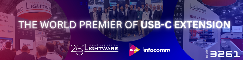 InfoComm 2023 5 Innovations to See: Humly Debuts, Lightware Talks USB-C | AVNetwork