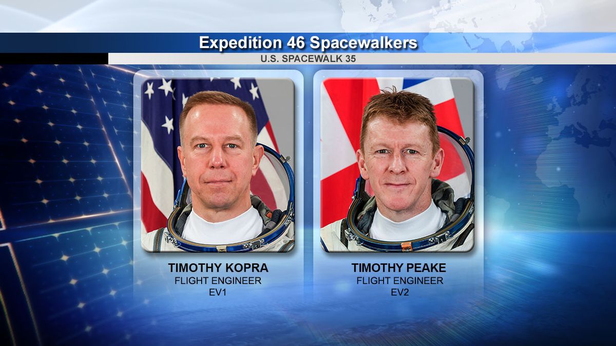 'Team Tim' Makes Spacewalk Friday Morning: How to Watch Live | Space
