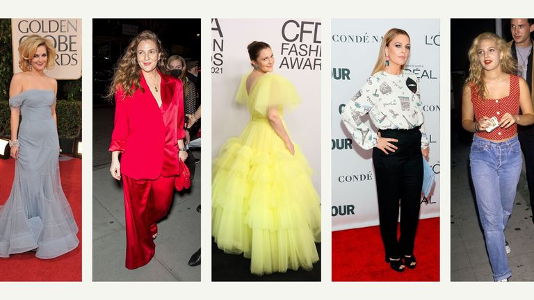 Drew Barrymore's most iconic looks: 32 unforgettable outfits | Woman & Home