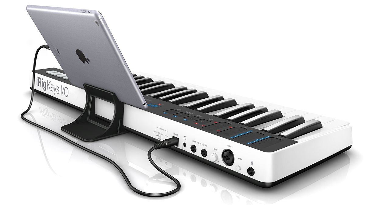 IK Multimedia's iRig Keys I/O audio interface and MIDI controller is ...