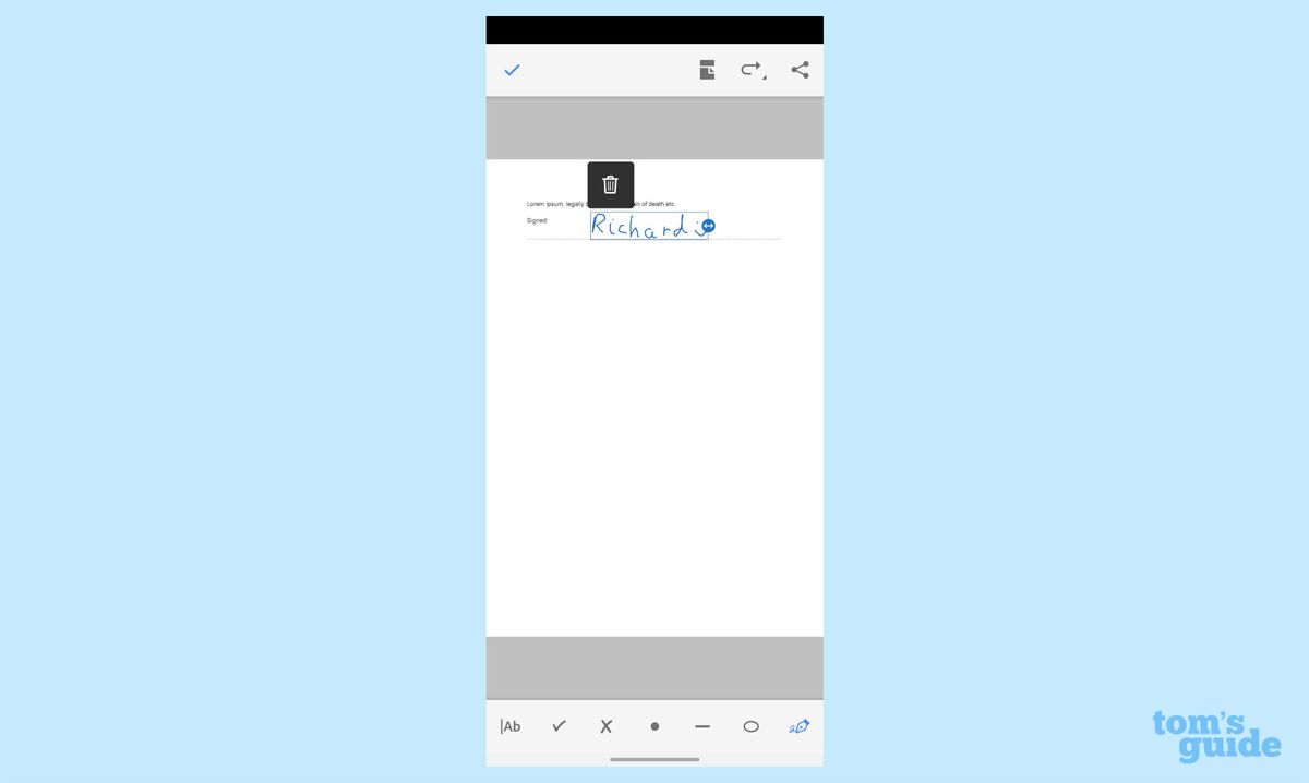 Here's how to sign documents on Android | Tom's Guide