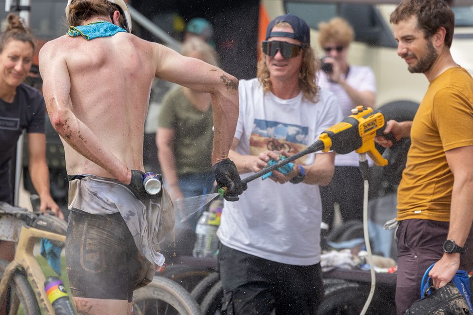 Nathan Haas blog: We need to talk about the Unbound mud pit | Cyclingnews