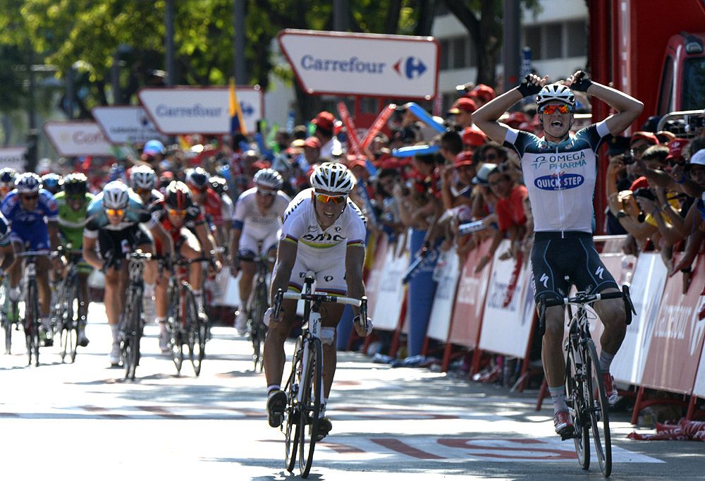 Zdenek Stybar wins stage seven of the Vuelta a Espana | Cycling Weekly Zdenek Stybar wins stage seven of the Vuelta a Espana | Cycling Weekly