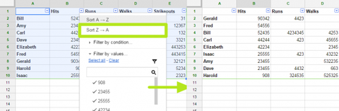How to Create Filters in Google Sheets | Laptop Mag