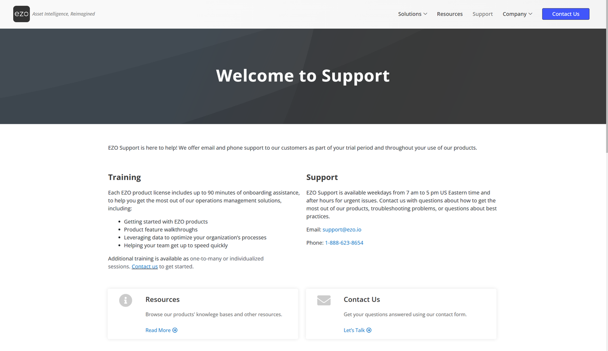 I tried out Ezo, and found it to be a reliable asset management ...