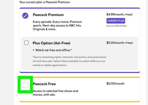 How to cancel a Peacock subscription | Tom's Guide