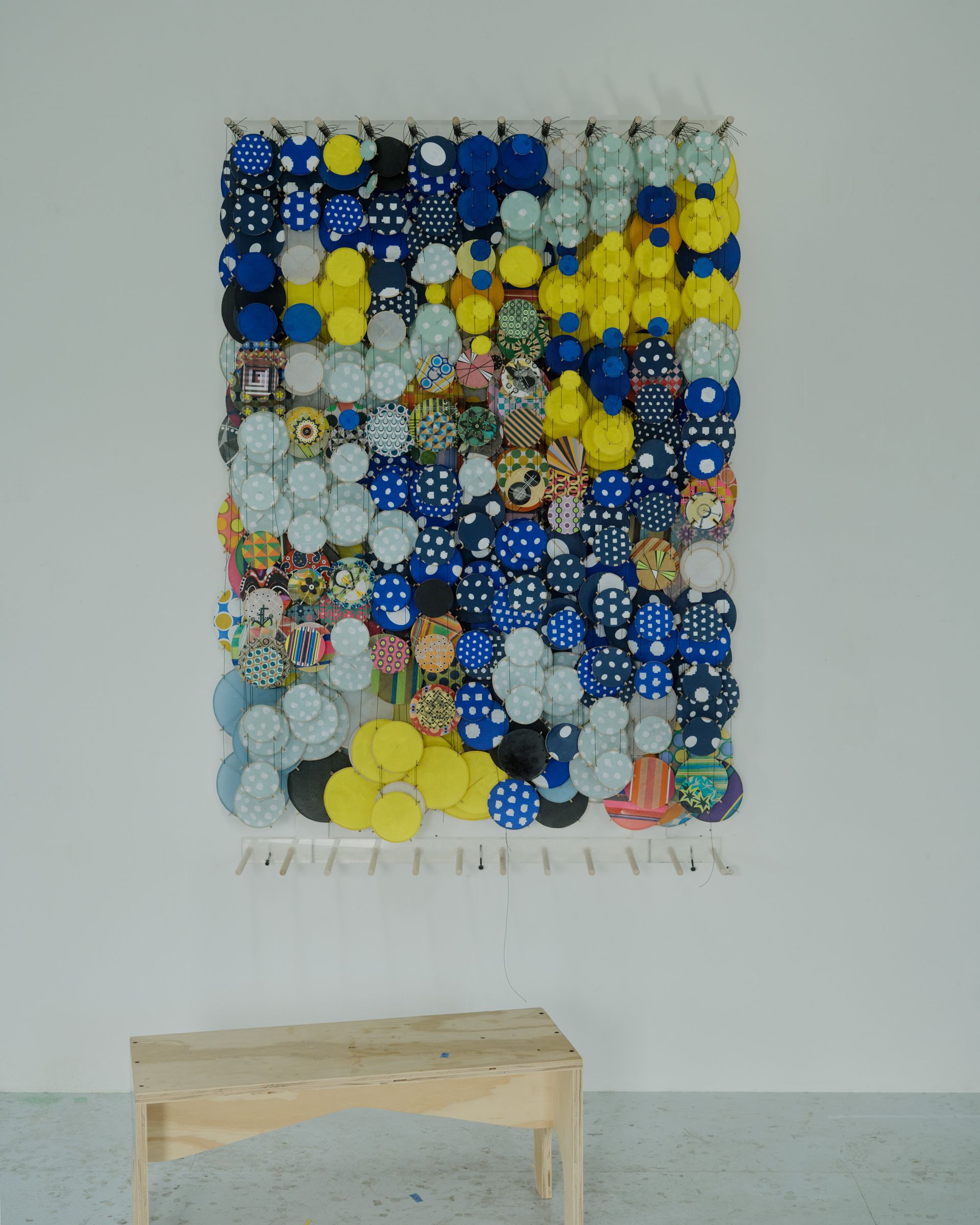 Maharam’s latest textiles interpret Jacob Hashimoto’s sculptural work ...