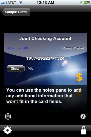 App Review: eWallet for the iPhone | iMore