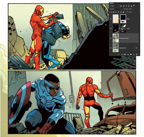 How to colour comics | Creative Bloq
