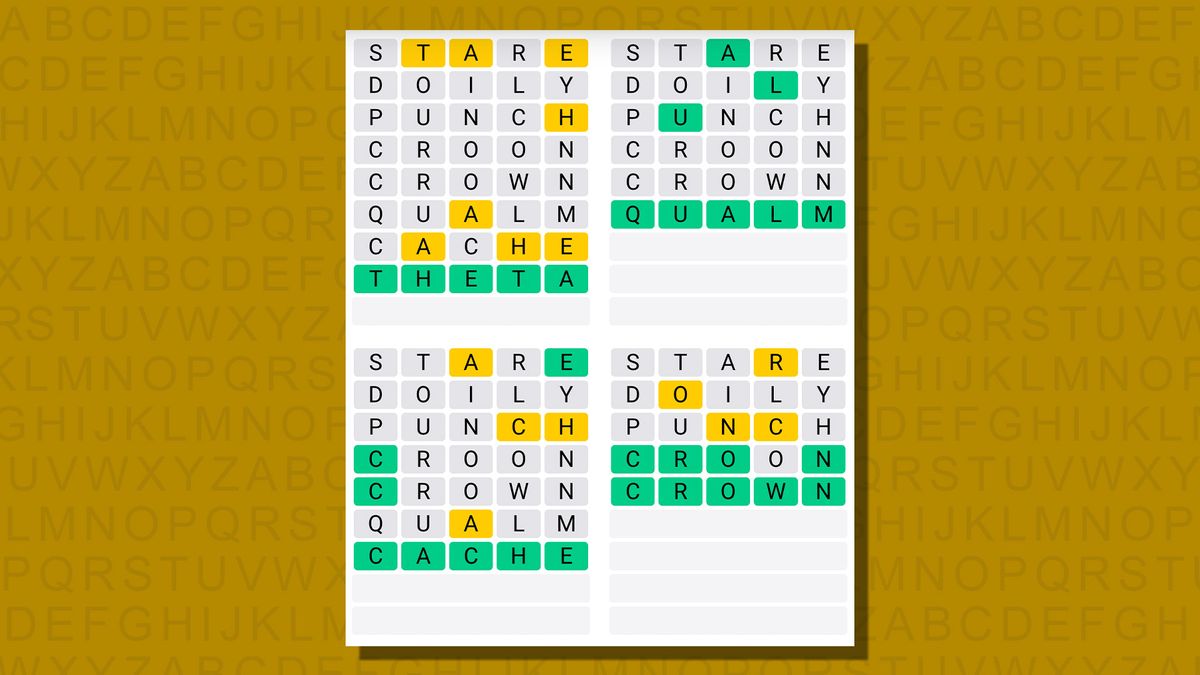 Quordle today – hints and answers for Sunday, March 17 (game #783 ...