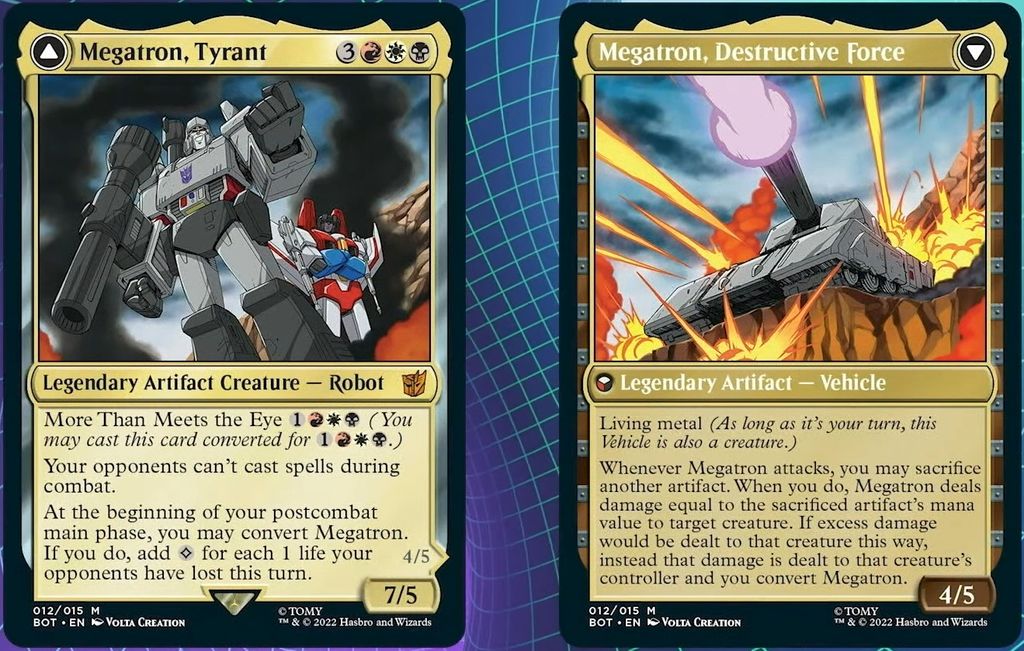 Transformers cards are coming to Magic: The Gathering | PC Gamer