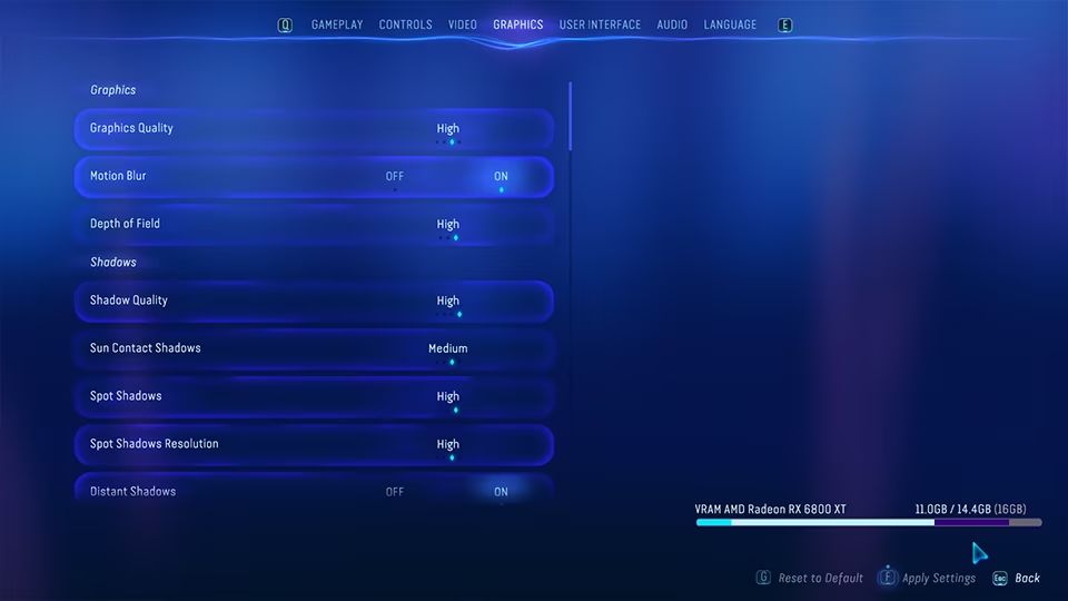 The new Avatar game has a graphics preset so 'extremely difficult to ...