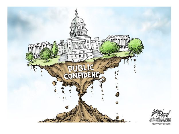 Political cartoon congress polls | The Week