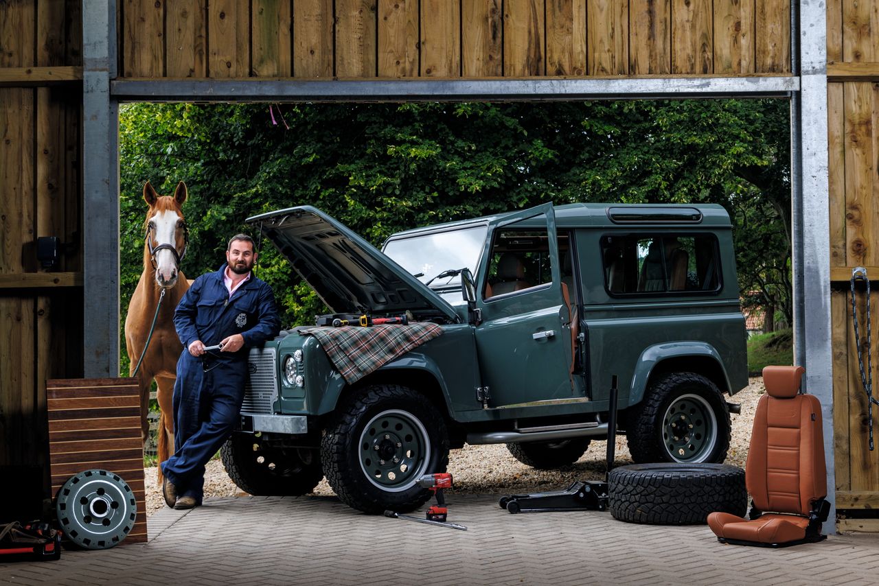 Meet the man who makes David Beckham's Land Rover Defenders | Country Life