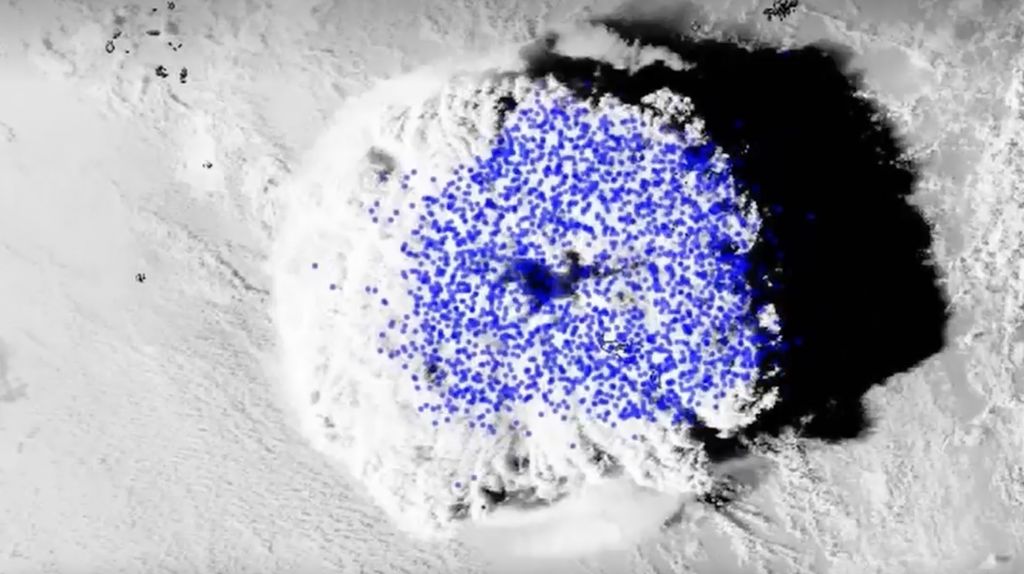 Tonga undersea volcano created most intense lightning storm ever ...