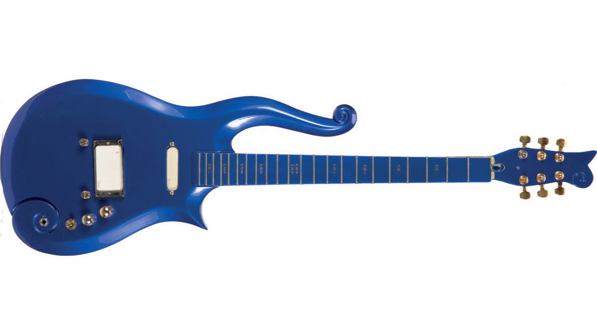 Prince Blue Angel Cloud 2 guitar sells at auction for over $500,000 ...