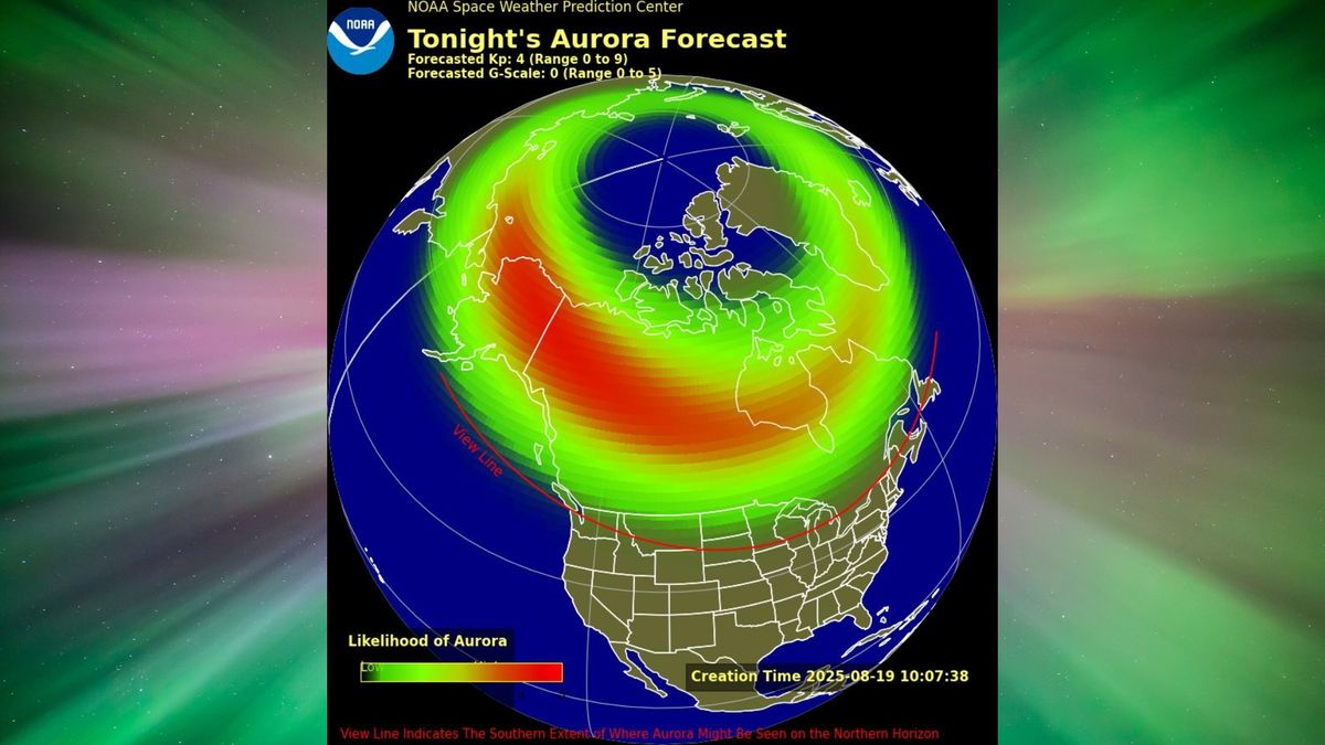 Northern lights may be visible in these 10 states overnight Aug. 19-20 ...