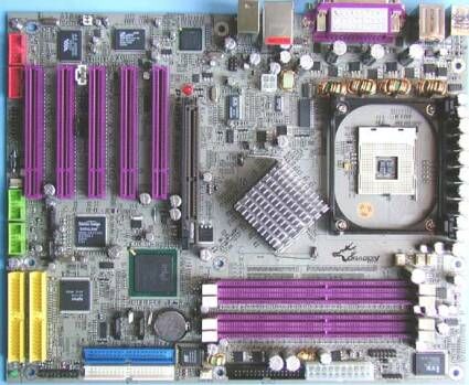 Shuttle AV49N - Big Business: 18 P4 boards In Price / Performance Face ...