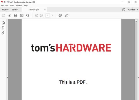 How to Convert a PDF to a Word Doc and Word Doc to PDF | Tom's Hardware