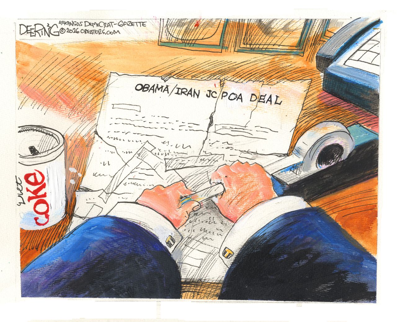 5 peace-loving cartoons about the memorandum of understanding | The Week