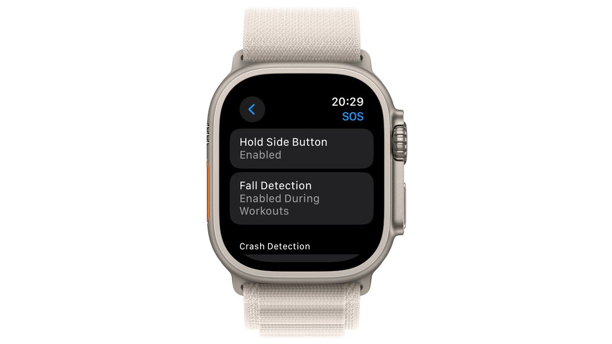 How to use the safety tools on your Apple Watch: Crash Detection ...