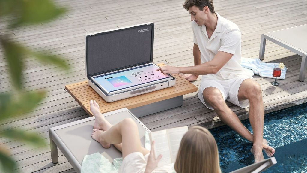 LG StanbyME Go is a weird new portable TV — and it comes in a briefcase ...