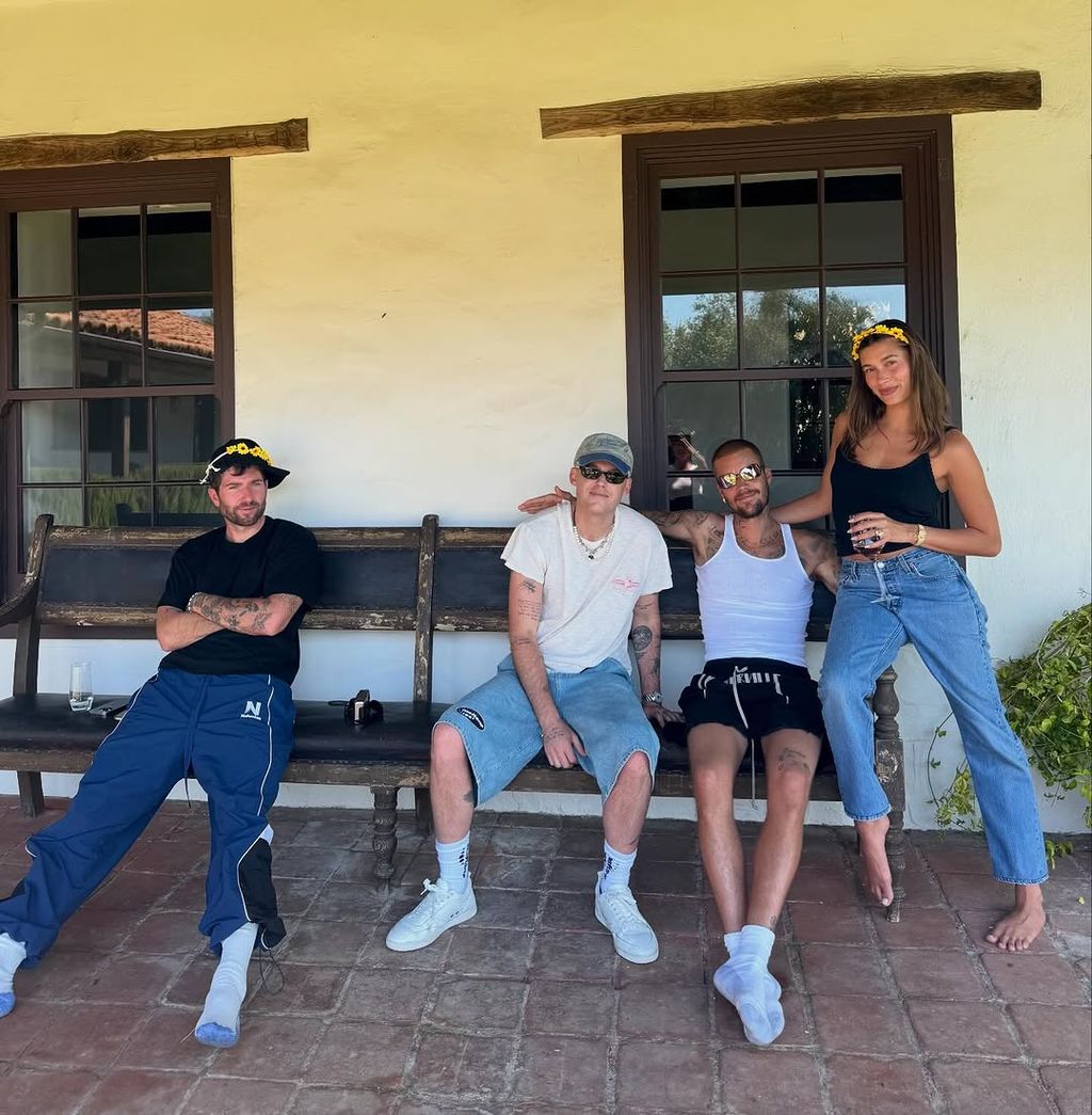 Hailey Bieber Test-Drives Fall 2025's Indigo Denim Trend | Marie Claire