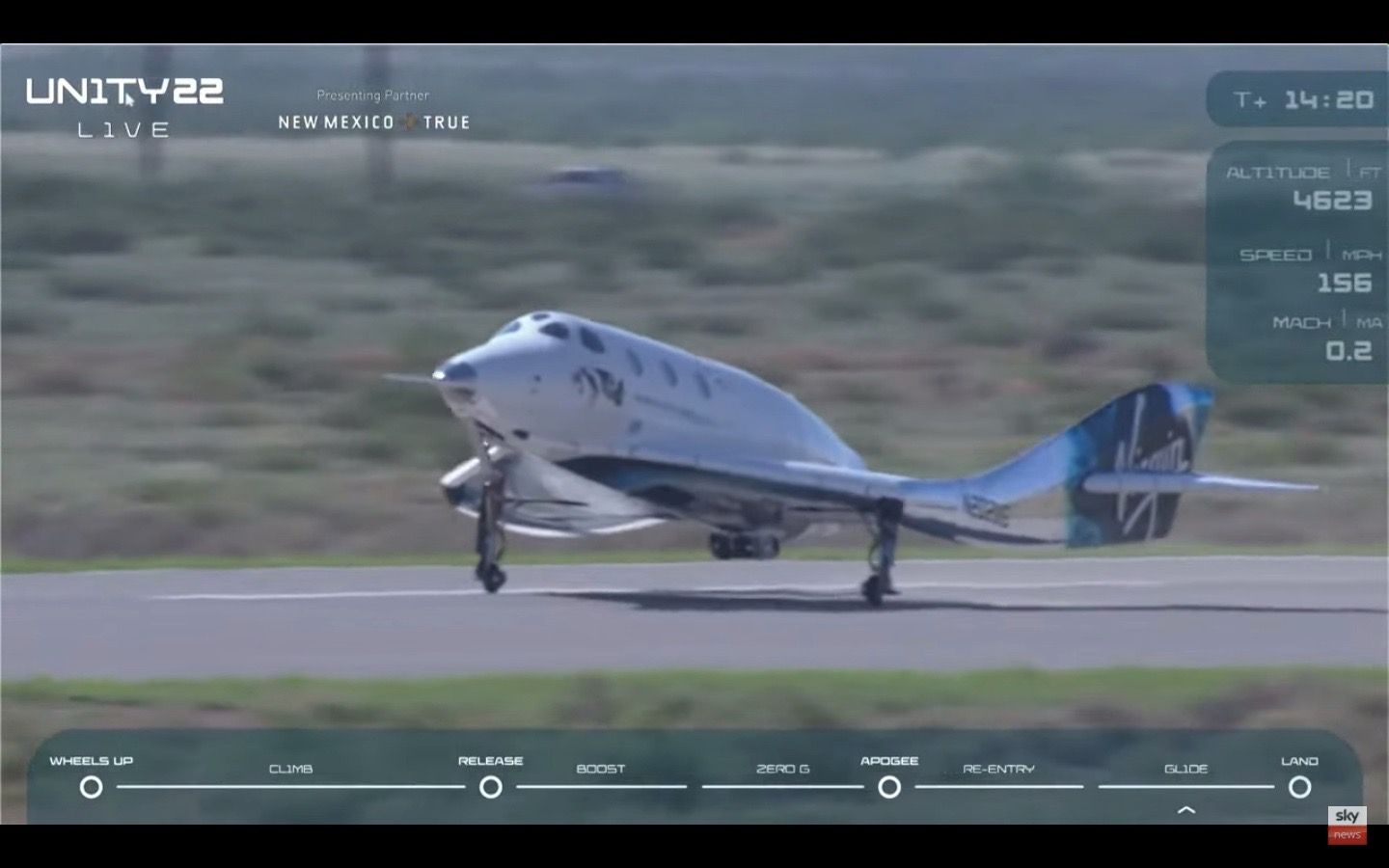 In photos: Virgin Galactic's 1st fully crewed spaceflight with ...
