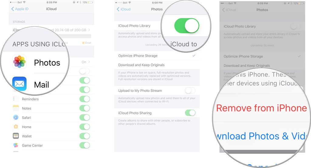 How to manually control your iPhone's cloud photo storage with Photo ...