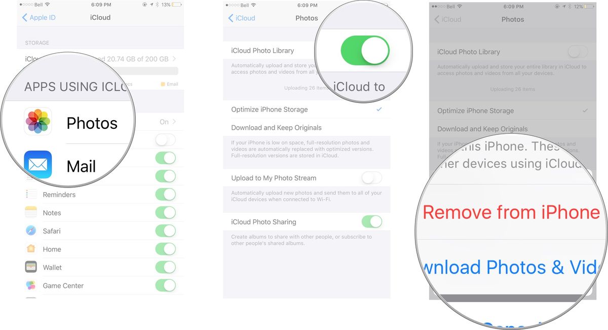 How to manually control your iPhone's cloud photo storage with Photo ...