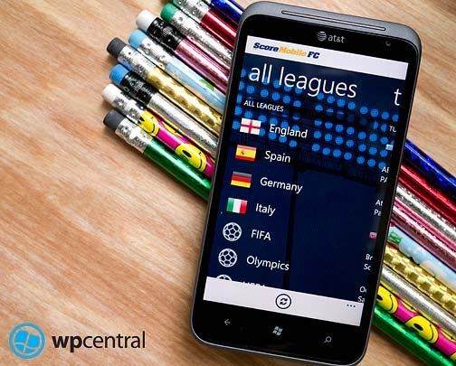 ScoreMobile FC bringing all the football goodness to your Windows Phone ...