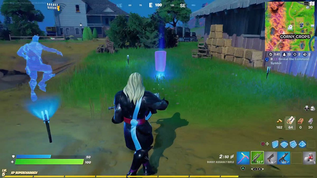Where to reveal the Fortnite command signal | GamesRadar+