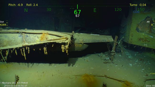 Photos: WWII Battleship 'USS Juneau' Discovered | Live Science