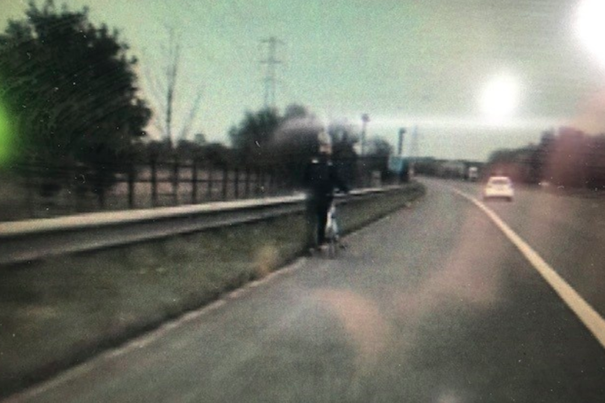 Cyclist claimed she was taking ‘daily exercise’ while pushing bike ...