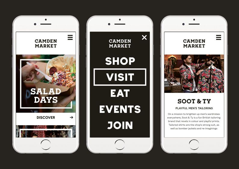 Behind the scenes of Camden Market's brand identity | Creative Bloq