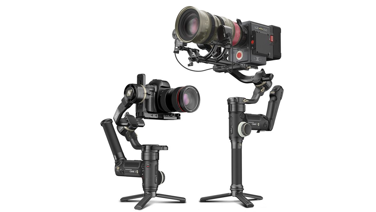 Zhiyun Crane 3S gimbal stabilizer gives champion weight-lifting ...