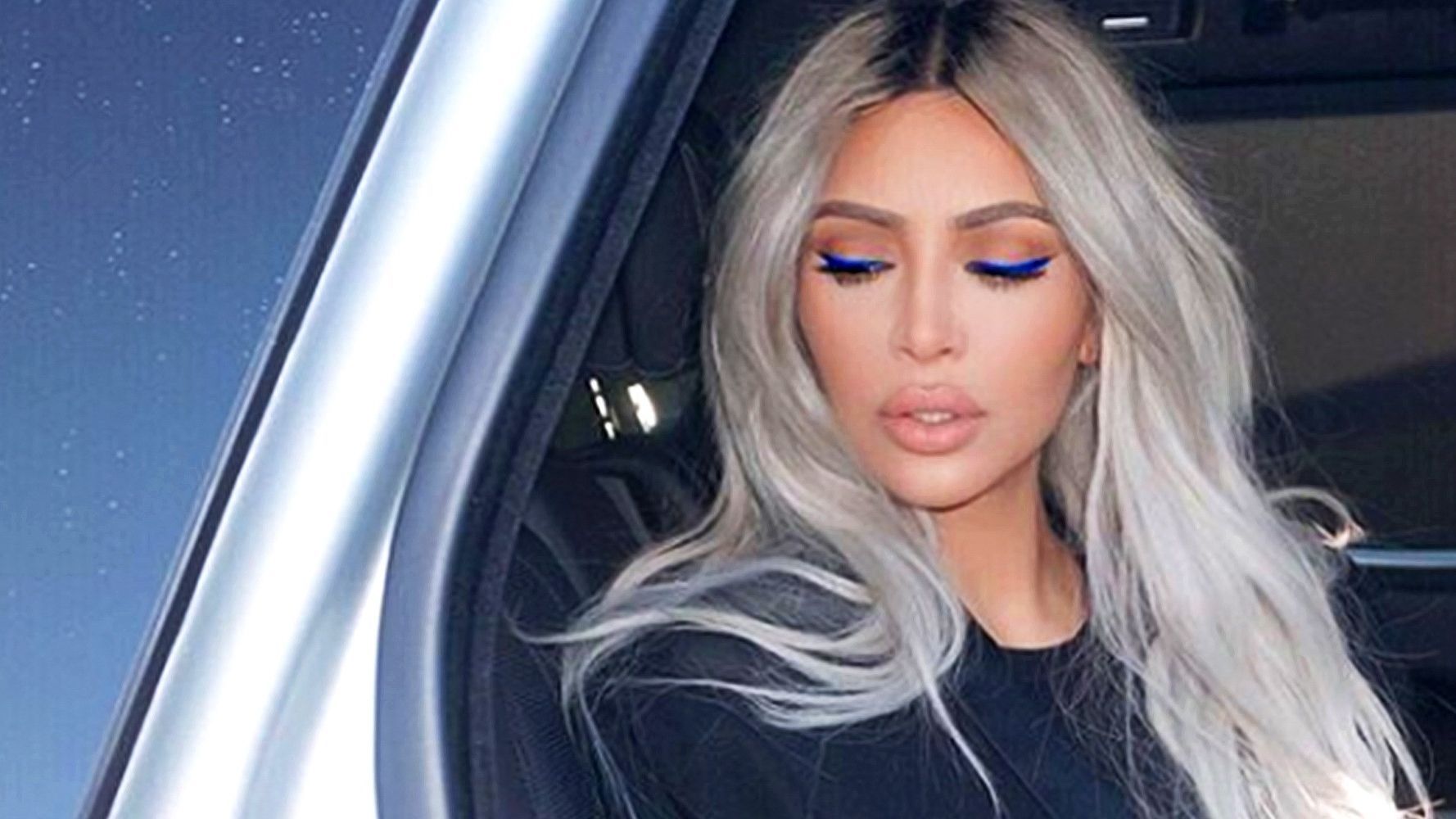 How to Get Kim Kardashian's Instagram Makeup Look - Kim KKW Blue ...
