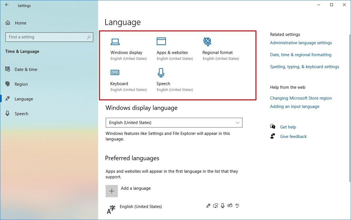 What's new with the Settings app on Windows 10 May 2020 Update ...