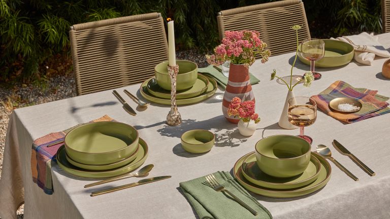 Our Place's new tableware collection features this on trend colour ...