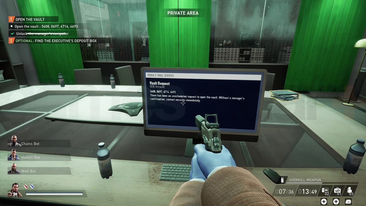 Payday 3 No Rest for the Wicked vault codes and walkthrough | GamesRadar+