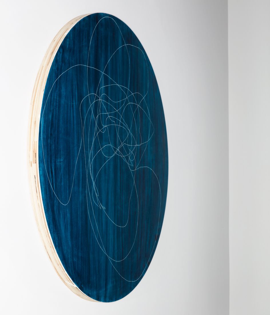 Artist Elliott Puckette crosses the line at Kasmin New York | Wallpaper