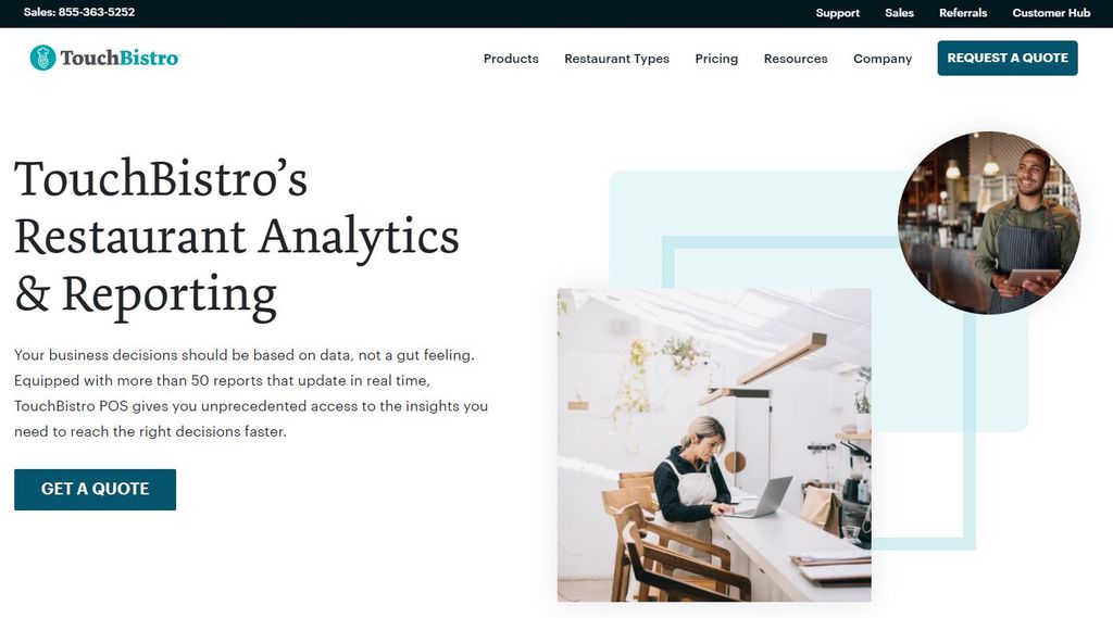 TouchBistro Inc. POS system review | TechRadar