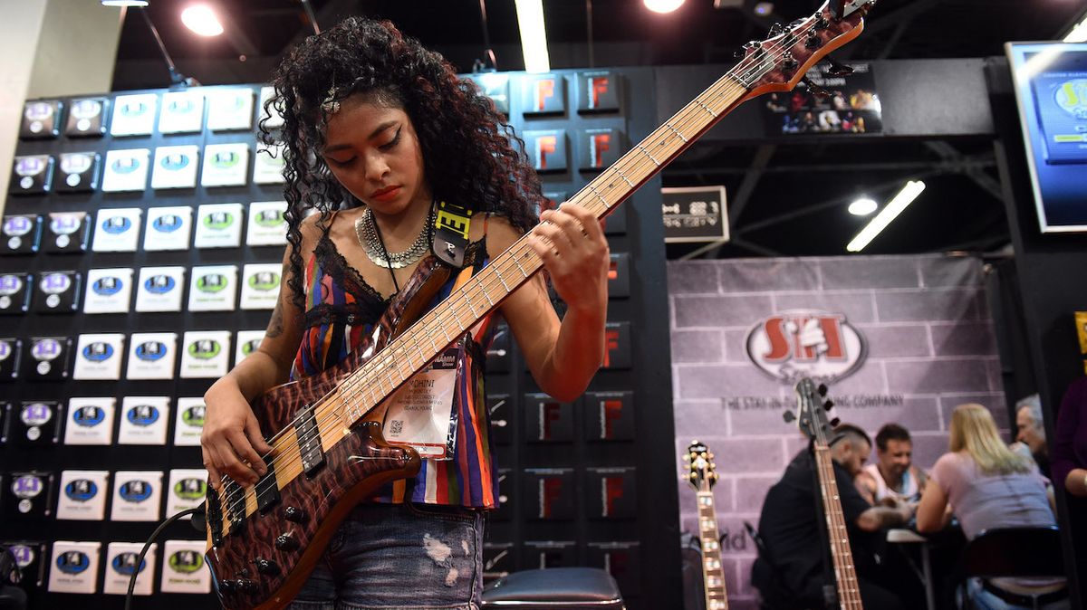 Mohini Dey on which she switched to five-string basses | Guitar World