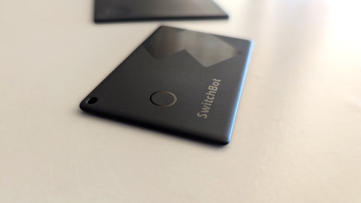 SwitchBot's IP67-rated Wallet Finder Card is integrated into its smart ...