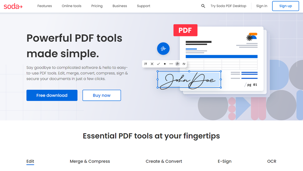 Soda PDF Online | TechRadar