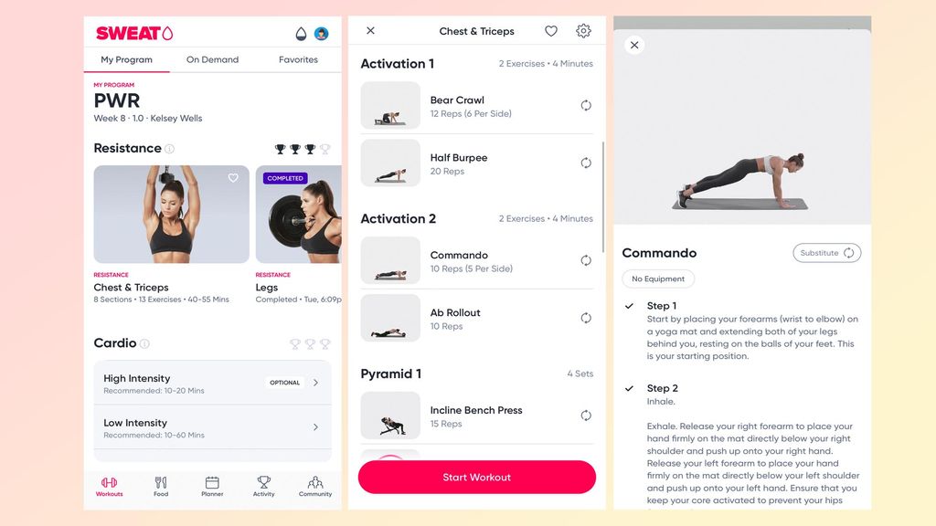 Sweat review: this is the only workout app I use in the gym | Tom's Guide